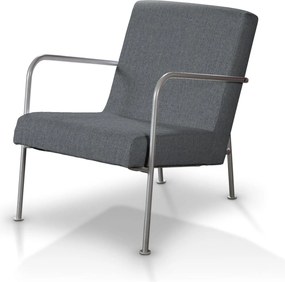 Potah na křeslo Ikea PS barva šedá látka pletený vzor
