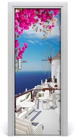 Fototapeta samolepící na dveře Santorini Řecko 75x205 cm