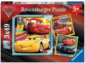 Ravensburger Disney: Auta 3 I / 3x49 dílků / od 5 let