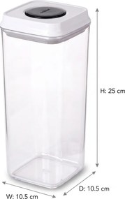 CRALEX Vzduchotěsná dóza na potraviny NESTA, 1700ml
