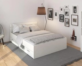 Postel MICHIGAN NEW 140x200, bílá Kondela 0000338754