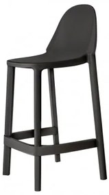 Scab Plastová barová židle PIÚ Barva plastu Scab Holubičí šedo-hnědá 2338