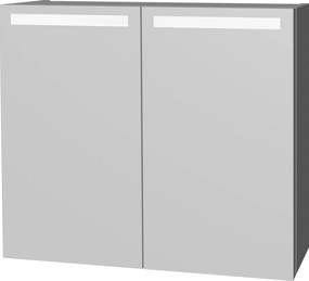 Intedoor D ZS 80 zrcadlová stěna 80x72cm DZS80 Barva: 24 - Woodline Creme