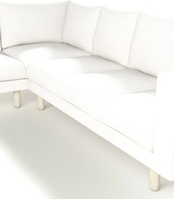 Potah na pohovku IKEA Norsborg rohová 5-místná barva bílá