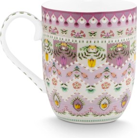 Pip Studio Lily &amp; Lotus hrnek 180ml, lila (Porcelánový hrnek)