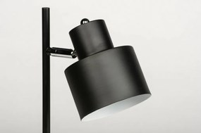 Stolní designová černá lampa Belava