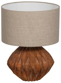OnaDnes -20% Hoorns Dřevěná stolní lampa Norrin
