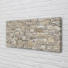 Obrazy na plátně Kamenná zeď wall 125x50 cm