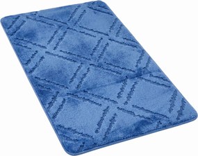 Kvalitex Koupelnová předložka kosočtverce modré