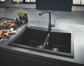 Grohe Essence - Dřezová baterie kartáčovaný tmavý grafit