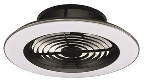 Mantra 7800 Alisio, stropní svítidlo s ventilátorem a dálkovým ovladačem, LED 70W 2700K-5000K, ventilátor 35W, černá