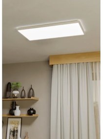 Eglo 901453 -LED Koupelnové stropní svítidlo ROVITO 17,2W/230V 30x57cm IP44 bílá