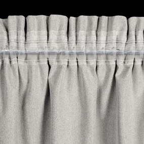 ZATEMŇOVACÍ ZÁVĚS (100%) NA PÁSCE SUZAN 135X270 CM BÉŽOVÁ
