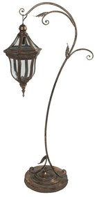 Stolní kovová lampa s lucernou Patén - 32*49*128 cm E27/max 1*60W