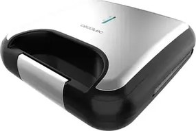 Cecotec Rock'nToast Classic+ nerez/černá / Sendvičovač / 800 W / pro 2