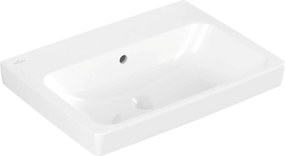 Villeroy & Boch Architectura - Umyvadlo 60x45 cm, s přepadem, bez otvoru pro baterii, alpská bílá 4A876201