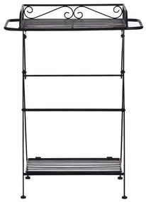 Černý kovový odkládací stolek ANCUD Beliani