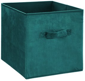 Úložný box Soft, 31x31x31 cm, zelená