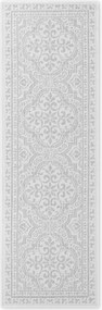 NORTHRUGS, Běhoun Duet Rosel 106251 White/Gray - na ven i na doma, 80x250, šedá, chodba / předsíň