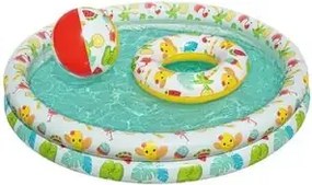 Bestway Nafukovací SET - bazén 112cm  plavací kruh 51cm  míč 41x15cm