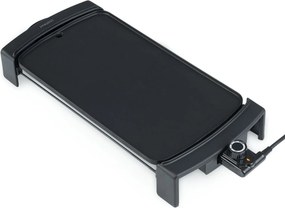 Costway Elektrický deskový stolní gril s nepřilnavým povrchem a integrovaným