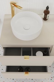 Comad Koupelnová skříňka pod umyvadlo Dalia Cashmere 60 kašmír mat
