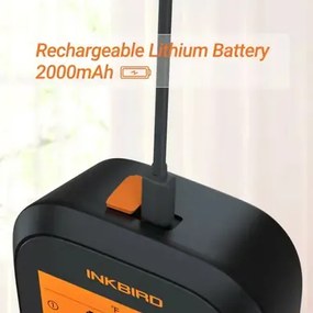 Inkbird BBQ teploměr se 4 sondami WiFi/50m