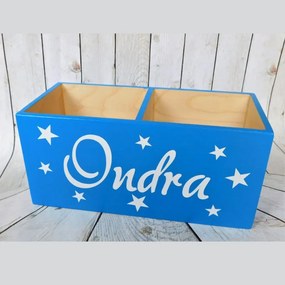 Organizér na tužky se jménem modrý