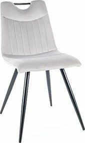 CZ Nábytkář - Kasvo Jídelní židle OREO VELVET | Varianta: bluvel 40 béžová
