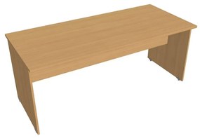 Stůl jednací rovný 180 cm - Hobis Gate GJ 1800 Dekor stolové desky: buk, Dekor lamino podnože: buk