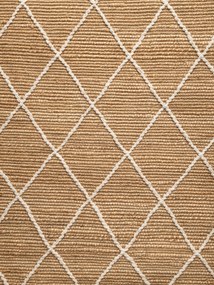 Hanse Home, Běhoun Kunu 106208 Natural Gold White, 80x200, béžová, chodba / předsíň