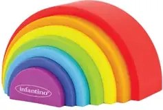 Infantino Skládačka duha Magic Rainbow / od 12 měsíců