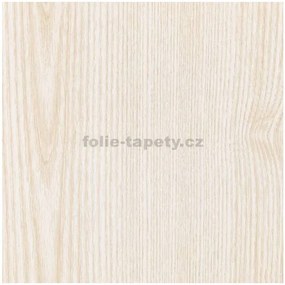 Renovace dveří fólie jasan bílý dřevo šíře 67,5cm x 2,1m - dekor 104A