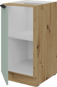 ARIA st | dolní skříňka 40 D 1F policová | 40 cm | ANTI FINGERPRINT povrch | artisan/aquamarine