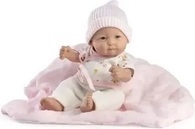 Guca 855 NEW BORN HOLČIČKA - realistická panenka miminko s celovinylov