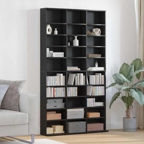 CD skříň Černý dub 101 x 23 x 177,5 cm Kompozitní dřevo 3329339