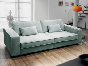 XXXLutz POHOVKA BIG SOFA, plast, textil, kompozitní dřevo, mátově zelená MID.YOU - Pohovky - 000694009504
