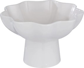 LOUISE Mísa s nohou 23 cm - krémová