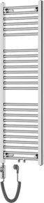 Mexen Mars, elektrické topné těleso 1200 x 400 mm, 300 W, chromová, W110-1200-400-2300-01