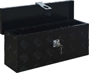 Hliníkový box 485 x 140 x 200 mm černý 144845