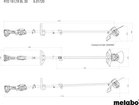 Metabo RTD 18 LTX BL 30 601720850