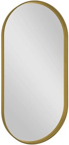 Sapho Avona - Zrcadlo v rámu 50x100cm, matná zlatá AV500G