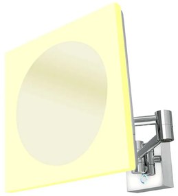 Nimco - Kosmetické zrcátko nástěnné s LED osvětlením, chrom ZK 20465P-26