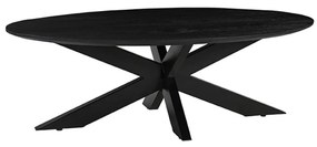LABEL51 Konferenční stolek JAMES černý 130 cm