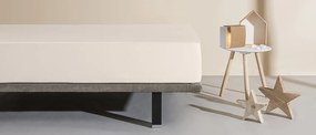 Velfont Aura 2v1 matracový chránič a prostěradlo Barva: krémová, Rozměr: 200 x 200 cm