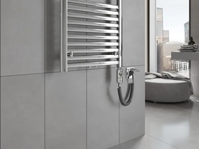 Mexen Hades, elektrické topné těleso 1500 x 600 mm, 600 W, chromová, W104-1500-600-2600-01