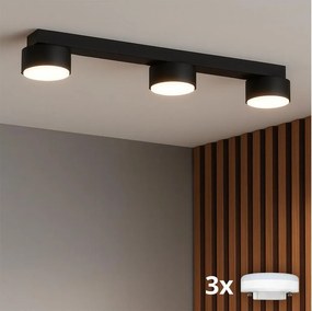 Brilagi - LED Bodové svítidlo MONO 3xGX53/13W/230V černá