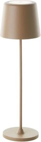 Brilliant G90939/18  Venkovní AKU stolní lampa KAAMI cappuccino USB-C