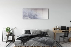 akrylový obraz Kapky rosy pampelišky 120x60 cm