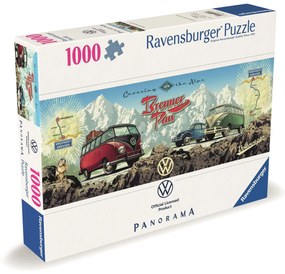 Puzzle ravensburger 120004431 přes alpy s vw  panorama